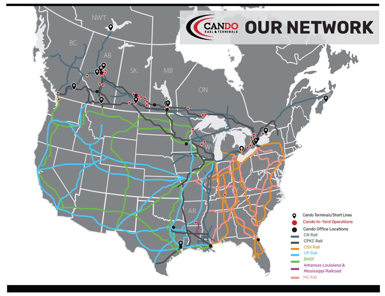 Cando Adds Multi-Purpose Terminal in Texas – Cando Rail & Terminals